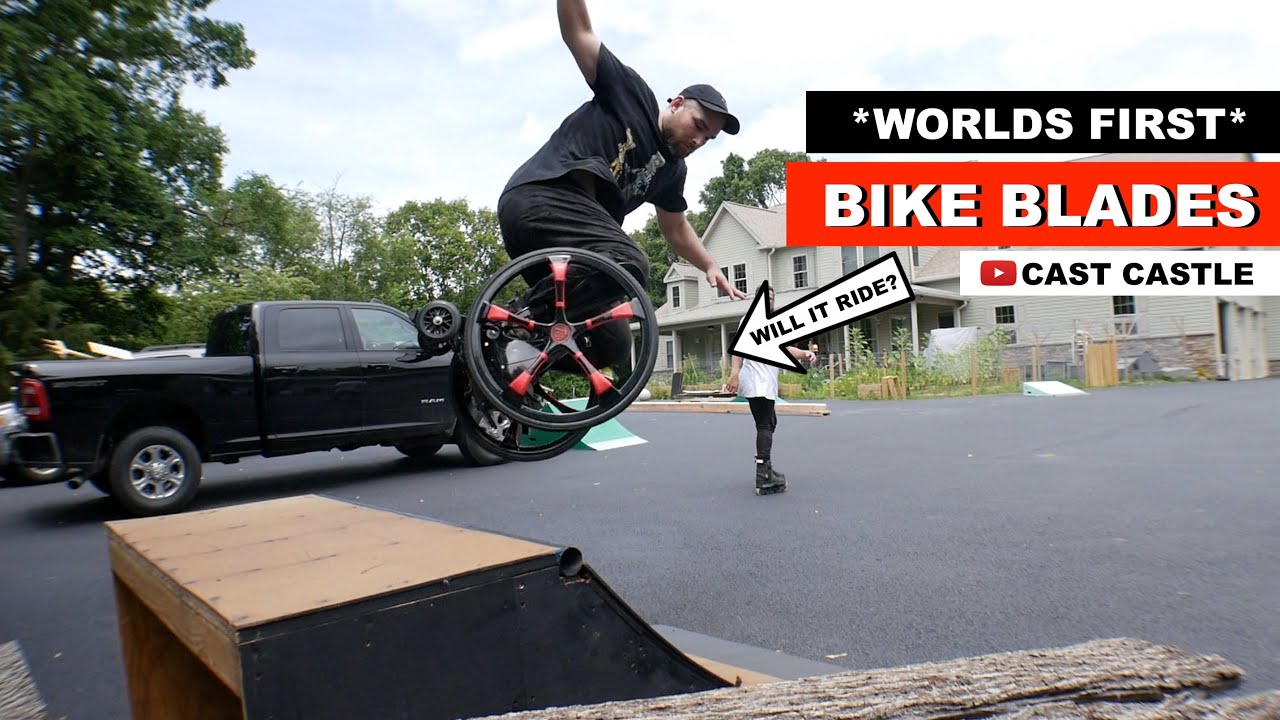 **BIKE BLADES** -Will it Ride? - YouTube