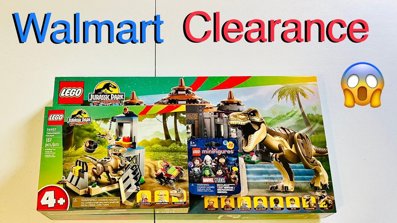 Amazing Walmart clearance sales! I Picked up a few Lego sets for the ...