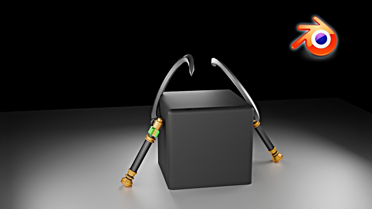 How to Model a Realistic 3D Sickle in Blender | Full Tutorial for ...