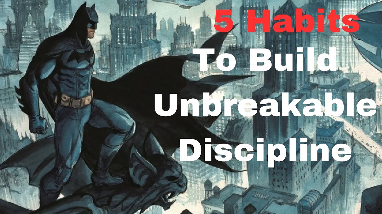 Batman Teaches You 5 Habits To Build Unbreakable Discipline (AI Voice ...
