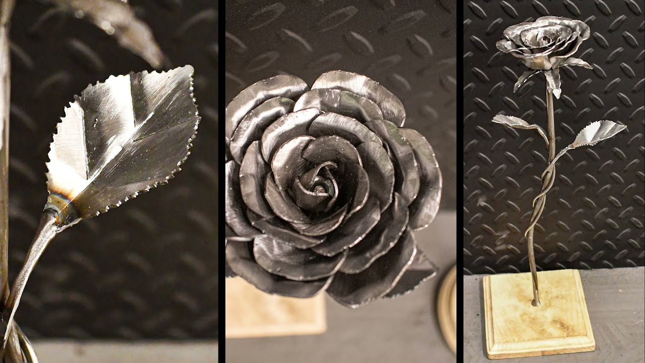 How To Make A Metal Rose