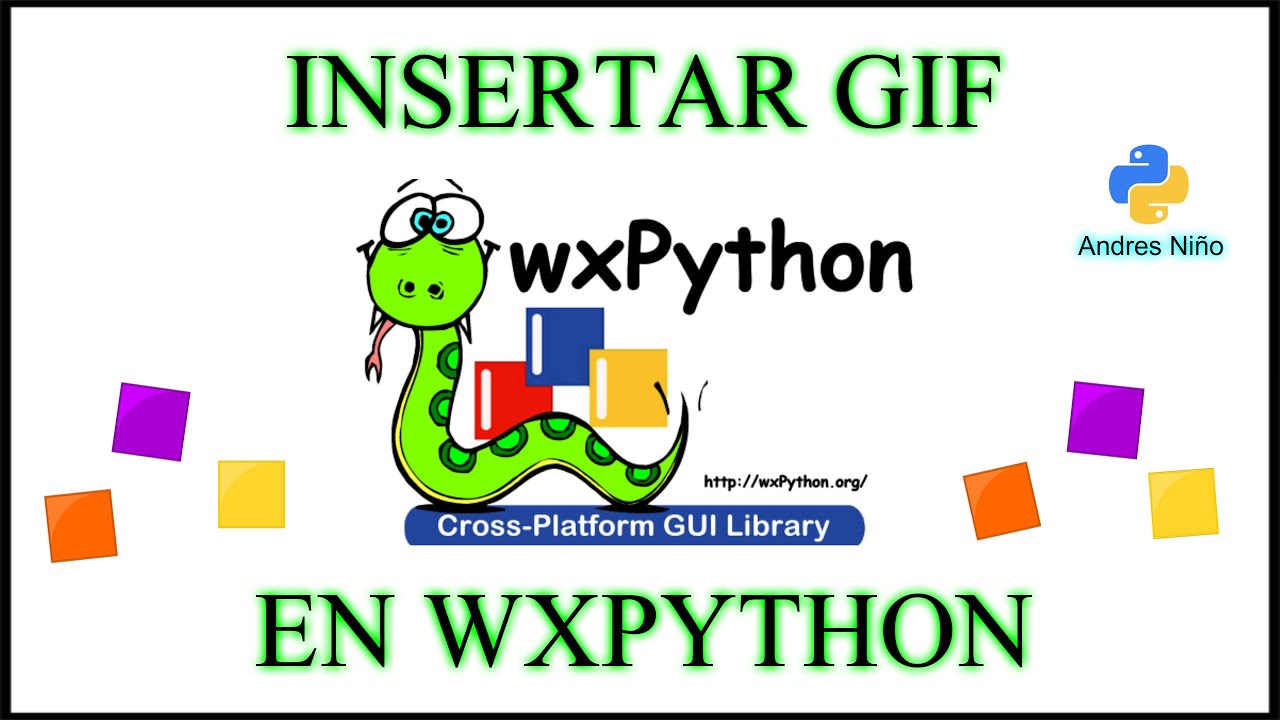 Insertar gif en wxpython - YouTube