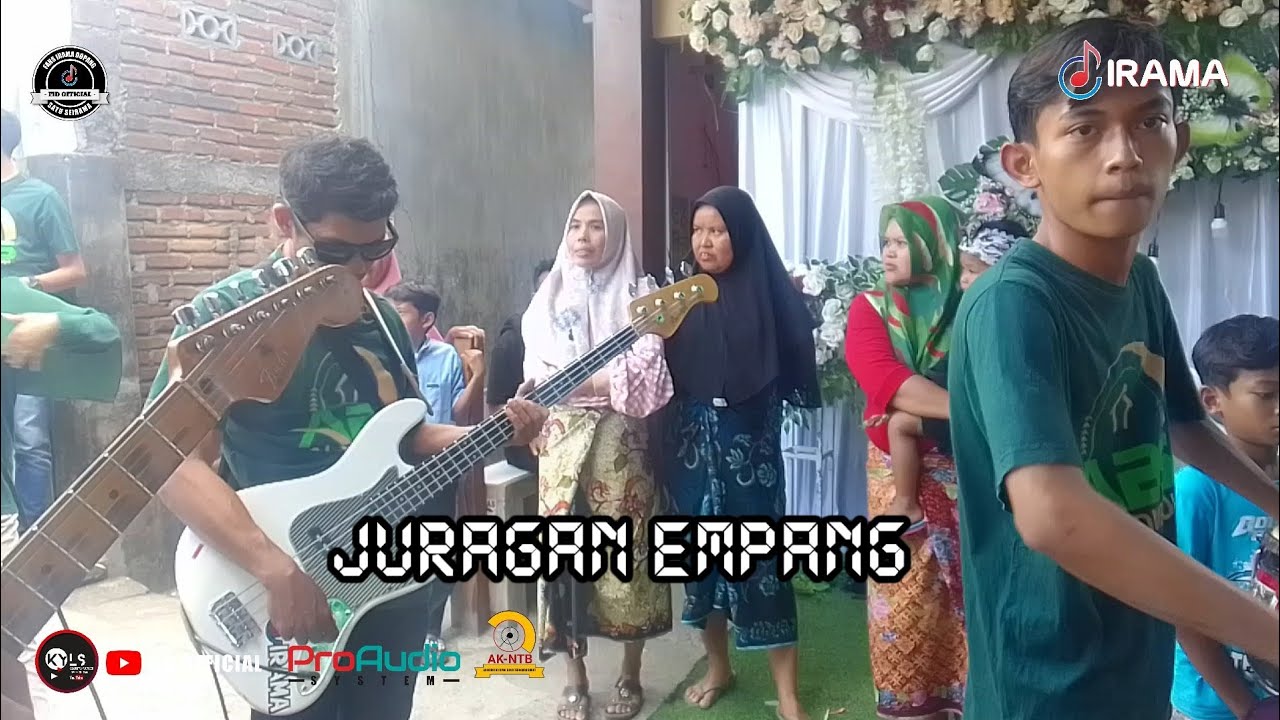 JURAGAN EMPANG vocal NIA DIRGA arasmen music IRAMA DOPANG didesa ...