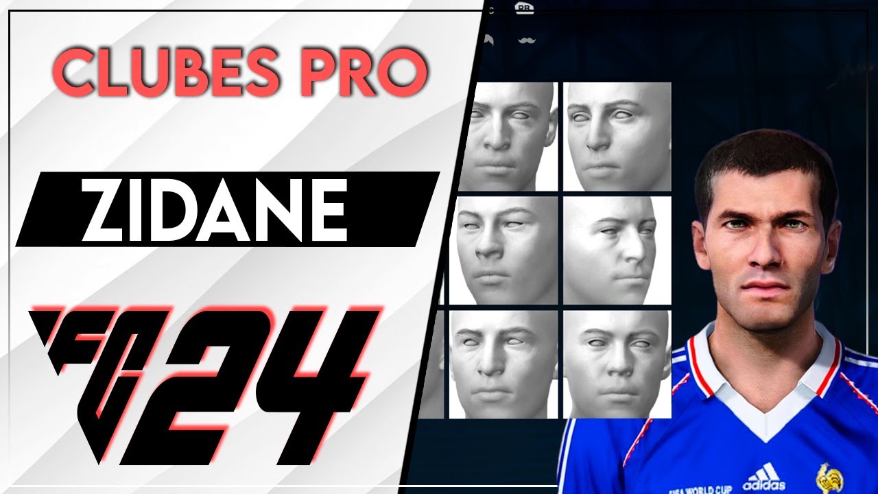 How to make ZIDANE in EA FC 24 - YouTube