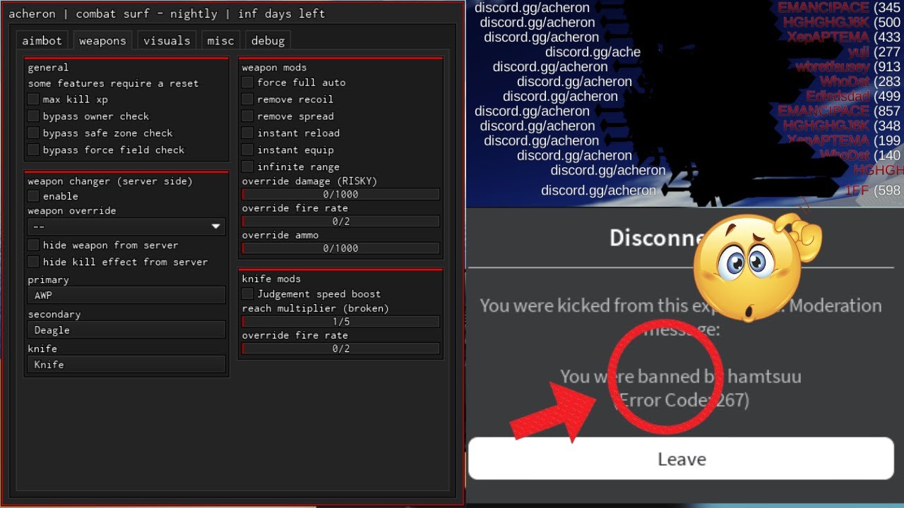 best combat surf script | skin changer, kill all, trigger bot, and more ...