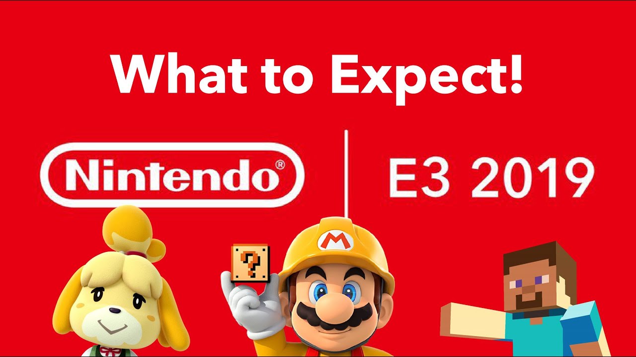 Nintendo E3 Predictions! - (Animal Crossing Switch, SMM2, Smash ...