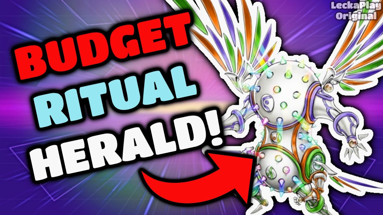 Hella STRONG Budget Ritual Herald Deck for Yugioh Master Duel - YouTube