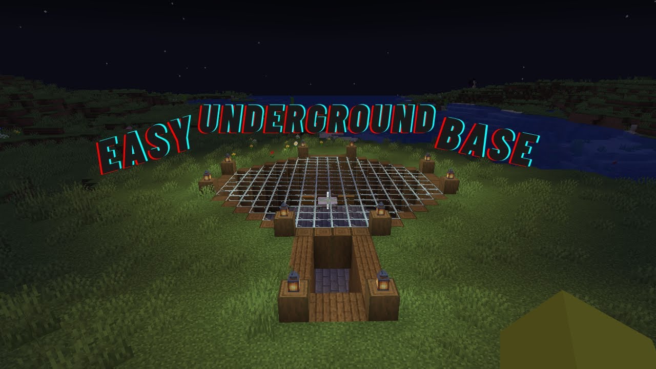 BEST UNDERGROUND BASE EVER!!! - YouTube