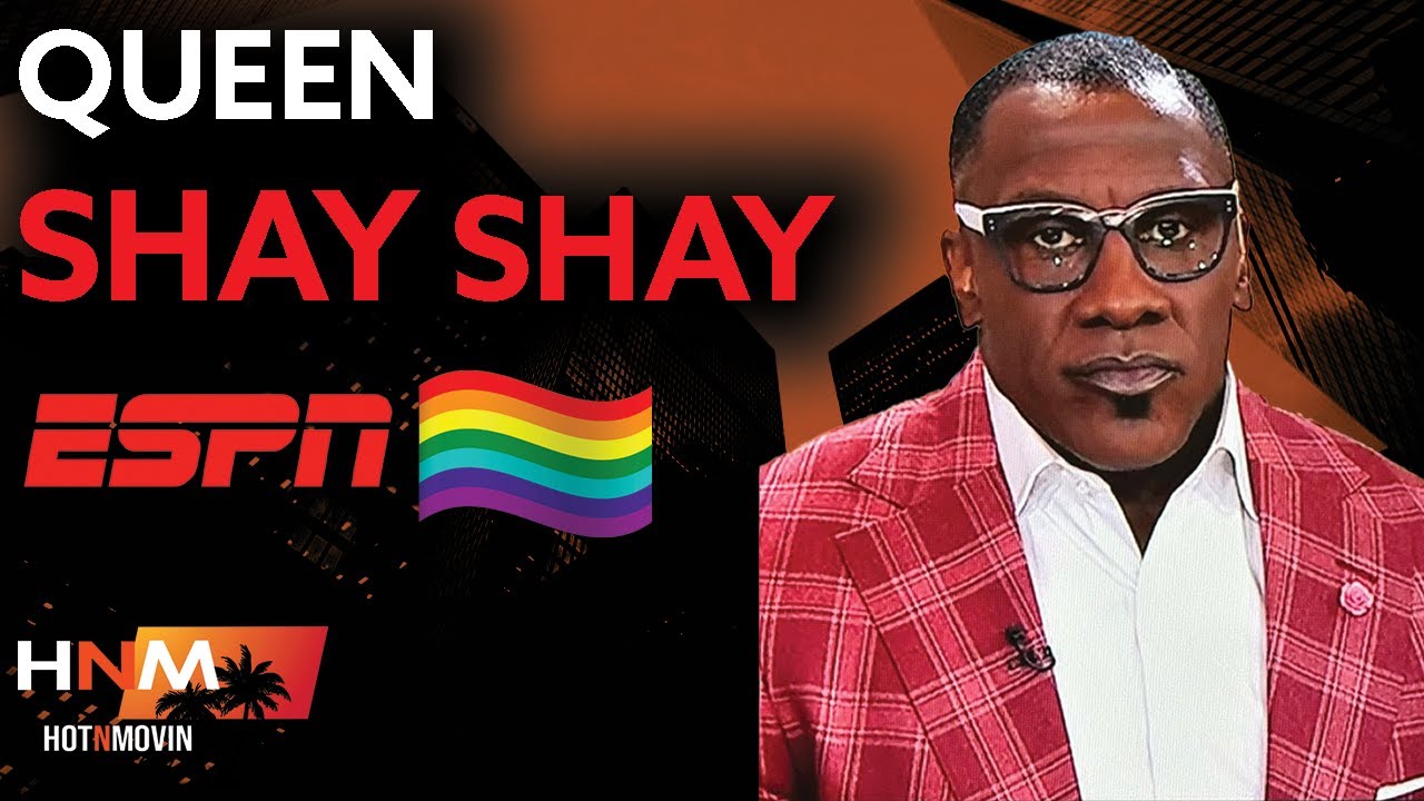 ESPN Feminizing Shannon Sharpe With Makeup On First Take - YouTube