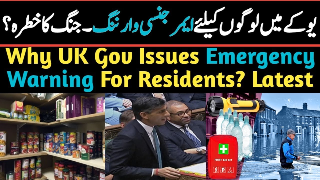 Why UK Government Issues Emergency Warning To Hold 3 Days Food & Water ...