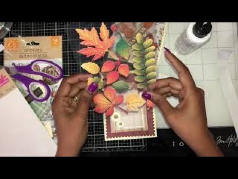 Let create some cards from dollar tree stickers - YouTube