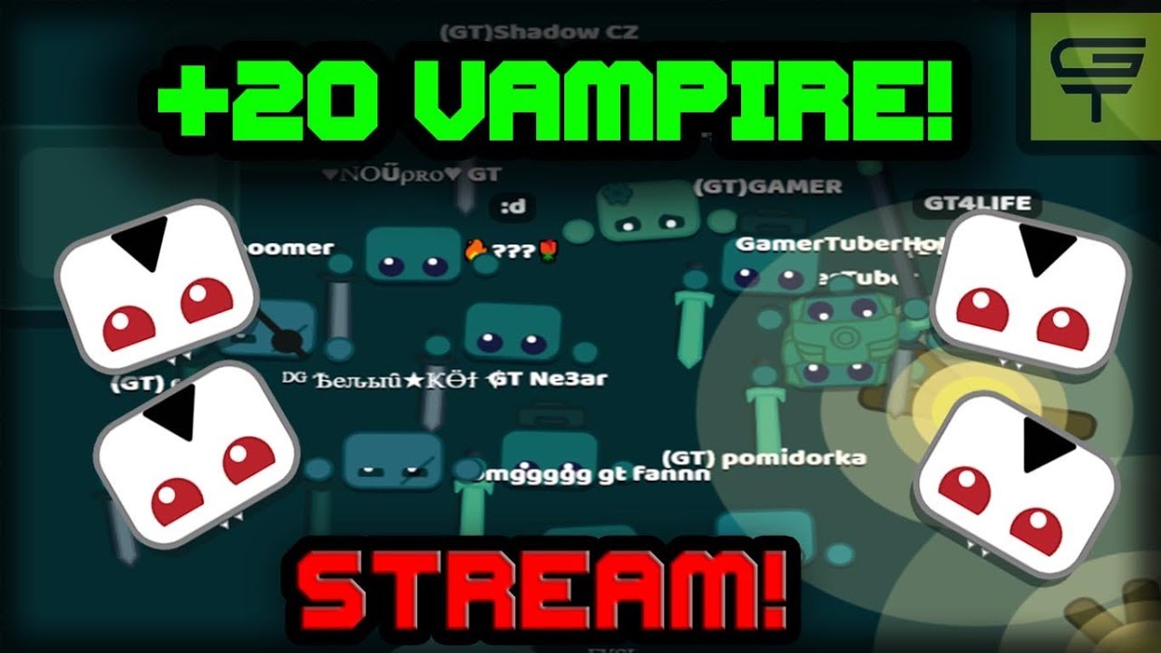 STARVE.IO - VAMPIRE MODE +25 VAMPIRE IN 1 BASE!! - YouTube