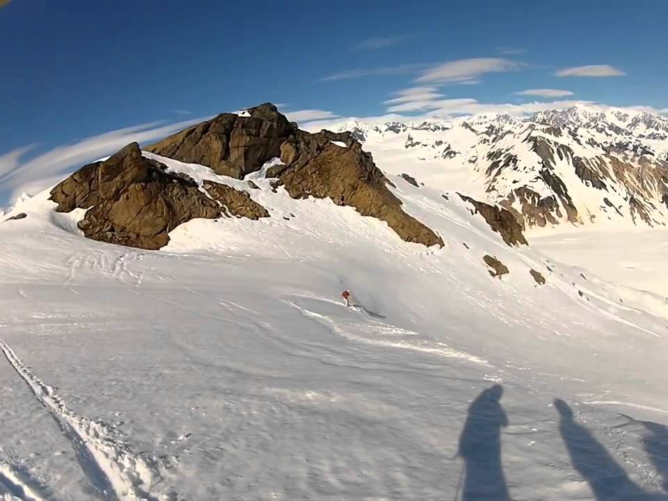 Gold medalist and Olympian, Tommy Moe, crushing a lip in Alaska - YouTube