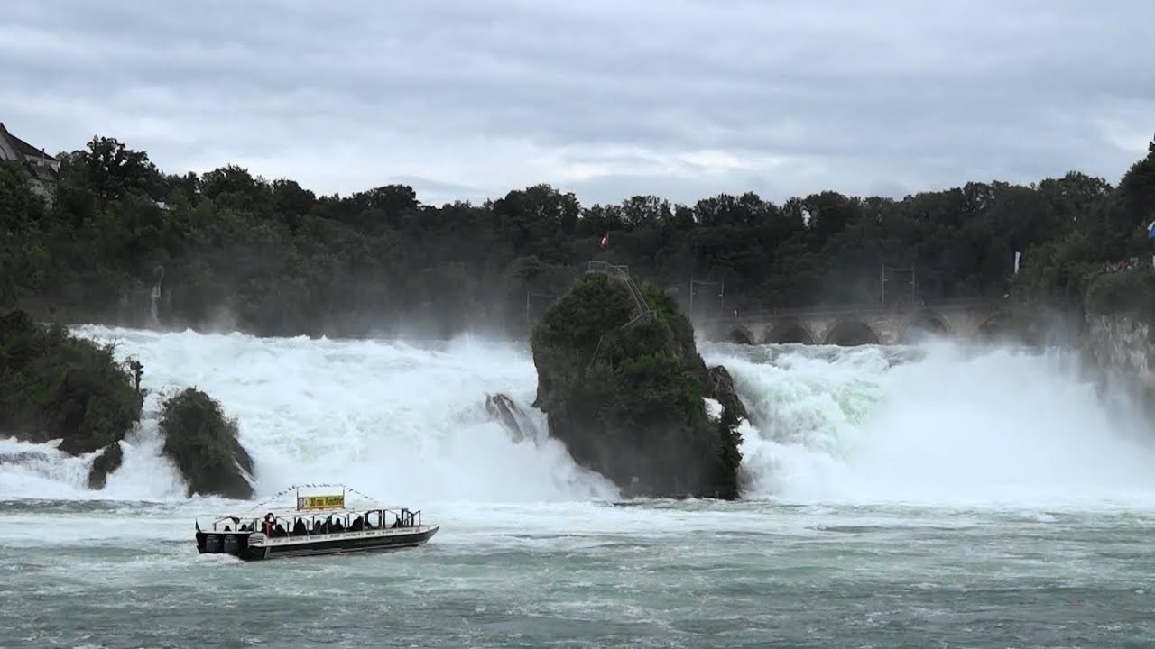 Switzerland - Schaffhausen - Rhine Falls - Suiza - Cataratas del Rin ...
