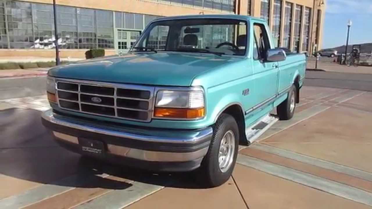 1994 Teal Ford F-150 Walkaround - YouTube