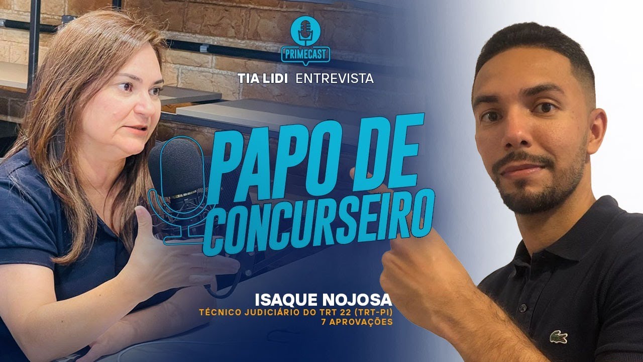 PAPO DE CONCURSEIRO | BATE - PAPO COM ISAQUE NOJOSA #44 - YouTube