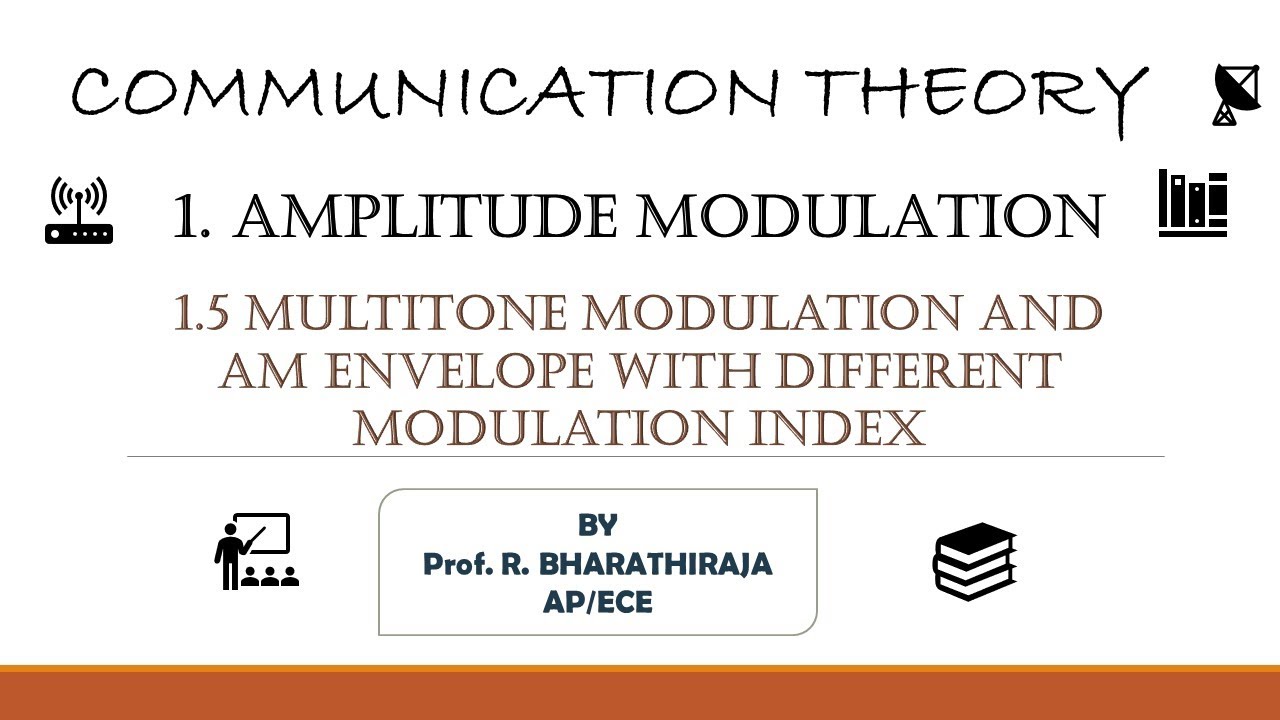 1.5 Multi tone Modulation and AM Envelope with Different Modulation ...