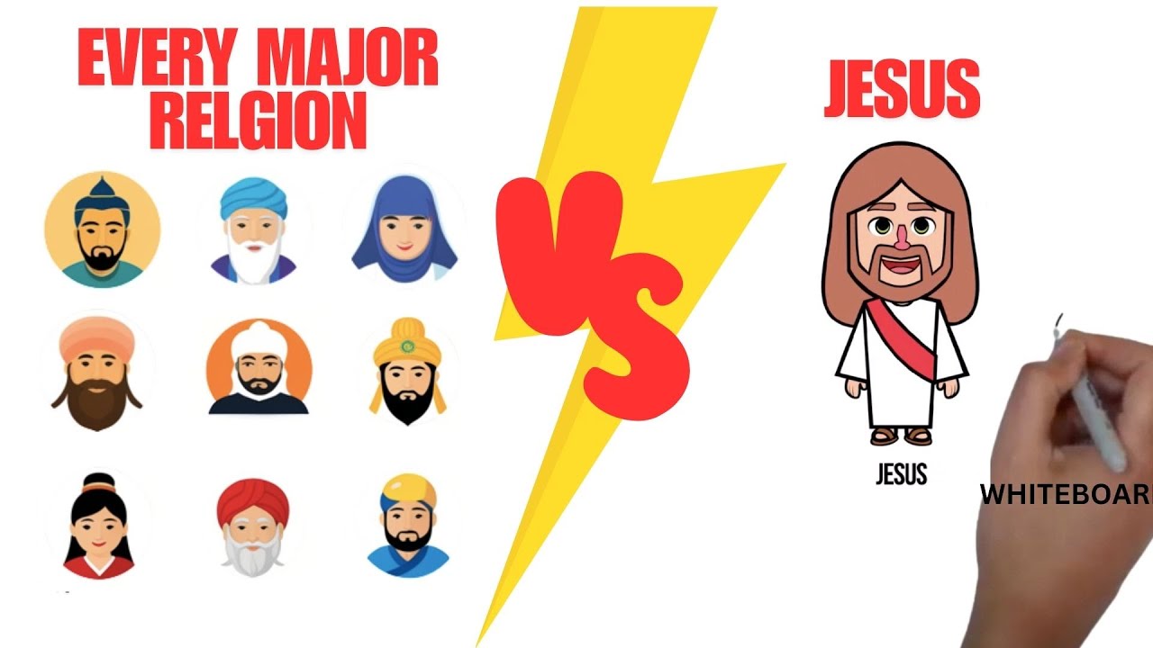 Jesus Vs. Major World Religions: Discover the Life-Changing Differences ...