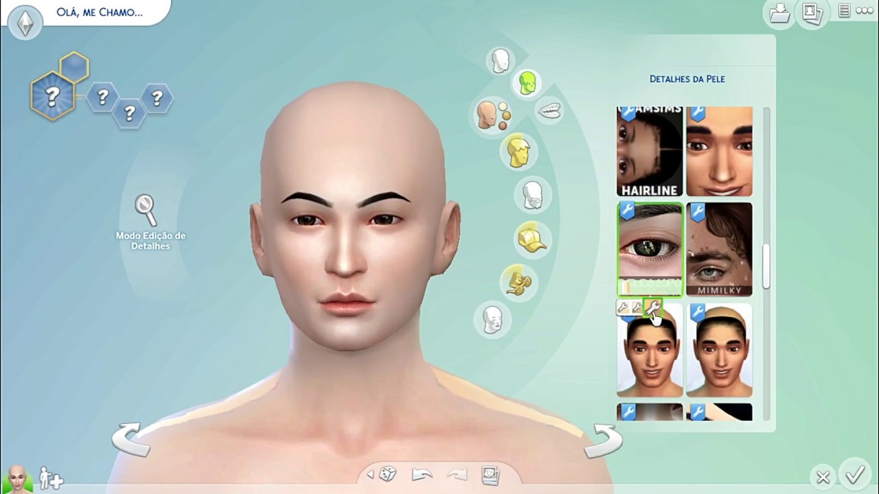 The Sims 4//Creat a Sim-Jeon Jeil - YouTube