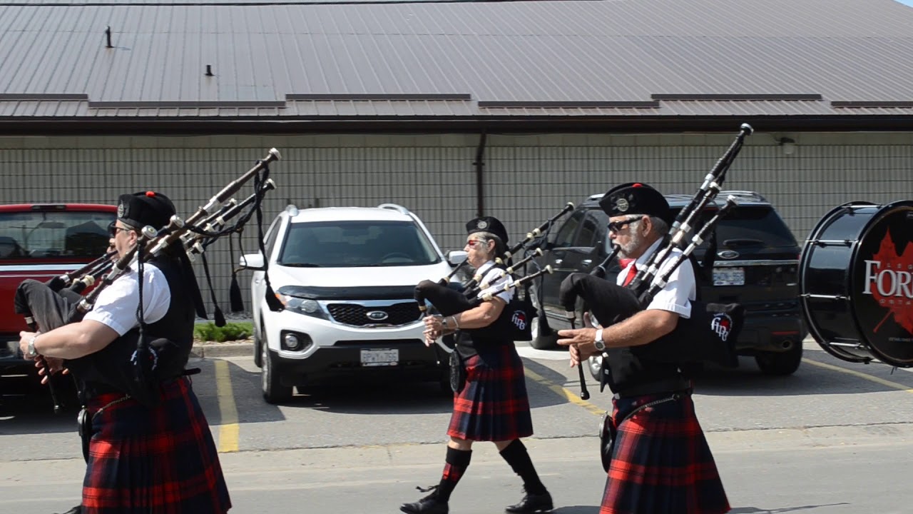 Forest Ontario Royal Canadian Legion Br. 176 Drumhead - YouTube