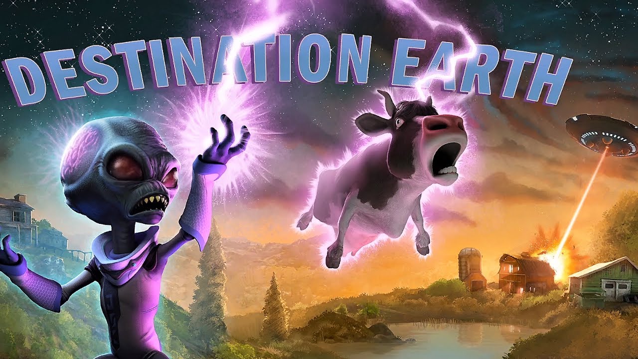 Messing with Cows!! Destroy All Humans: Ep 1 - YouTube