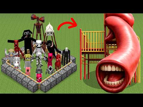 All Trevor Henderson's Mobs Combined in Minecraft