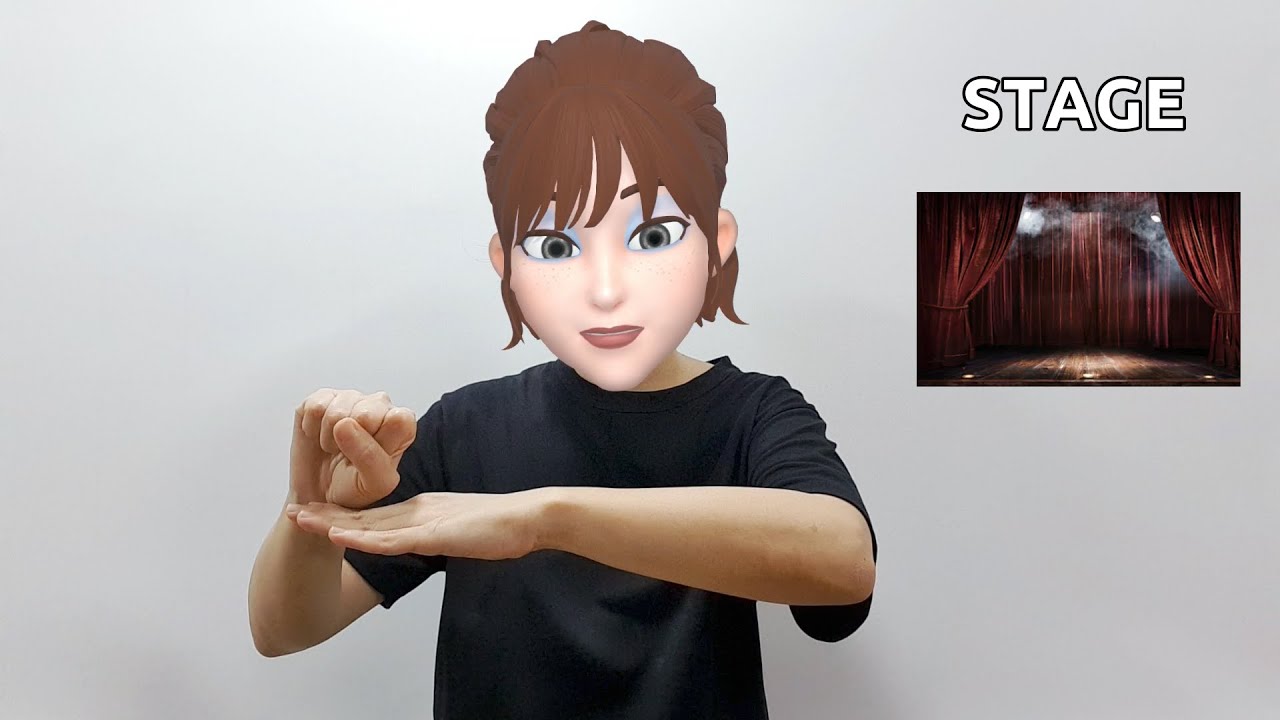 American Sign Language (ASL) Lesson: Stage - YouTube