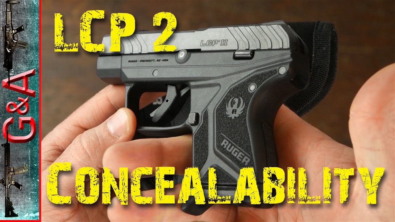 Ruger LCP 2 CONCEALABILITY - YouTube