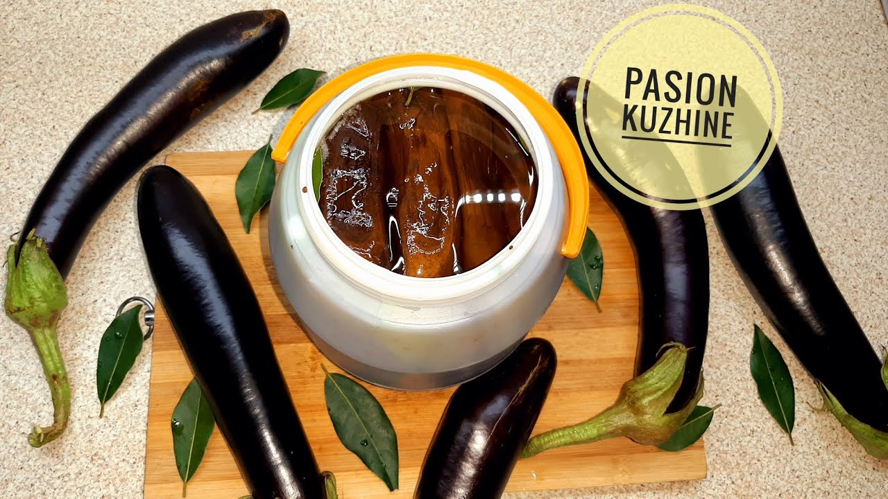 Patëllxhan të mbushur turshi -receta e nenave ! - YouTube