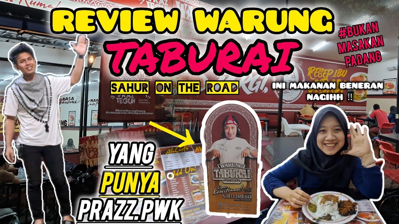 🔴 Review warung TABURAI cabang BEKASI ‼️ SUMPAAH INI MASAKAN ENAK ...