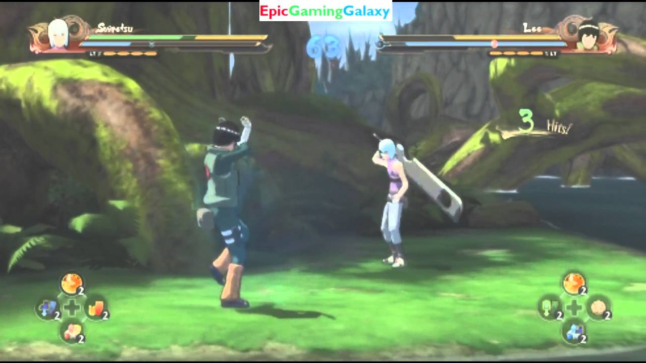 Rock Lee VS Suigetsu In A Naruto Shippuden Ultimate Ninja Storm 4 Match ...