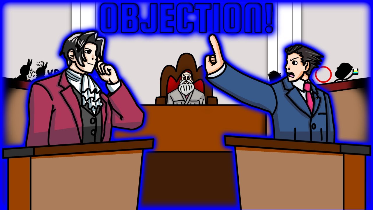 OBJECTION! | fnf Phoenix funk ace attorney - YouTube