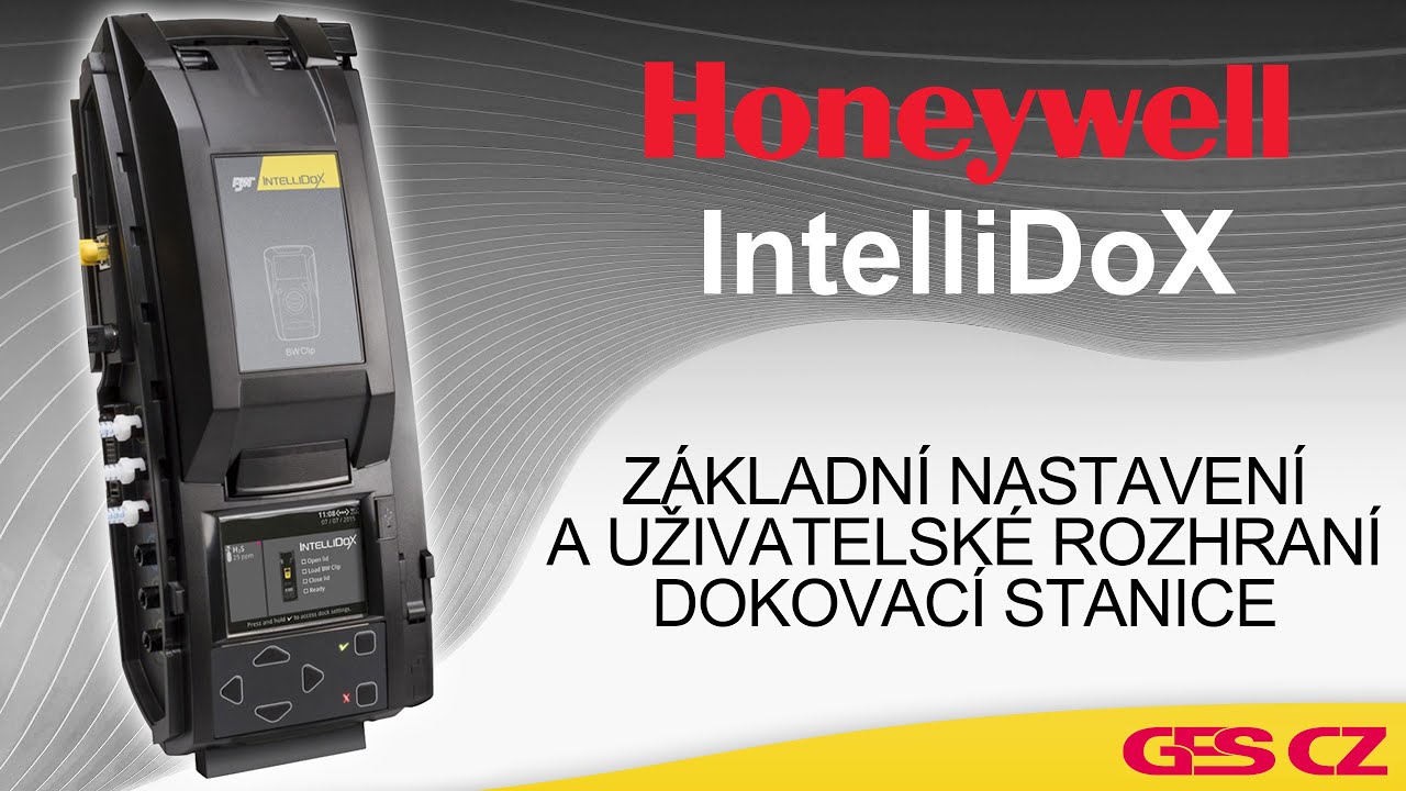 Uživatelské rozhraní a základní nastavení dokovací stanice Honeywell BW IntelliDox - YouTube