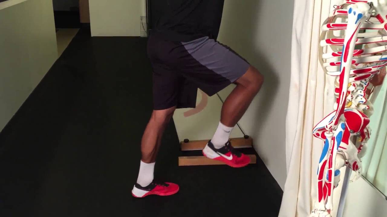 Unilateral Dynamic Calf Raises - YouTube
