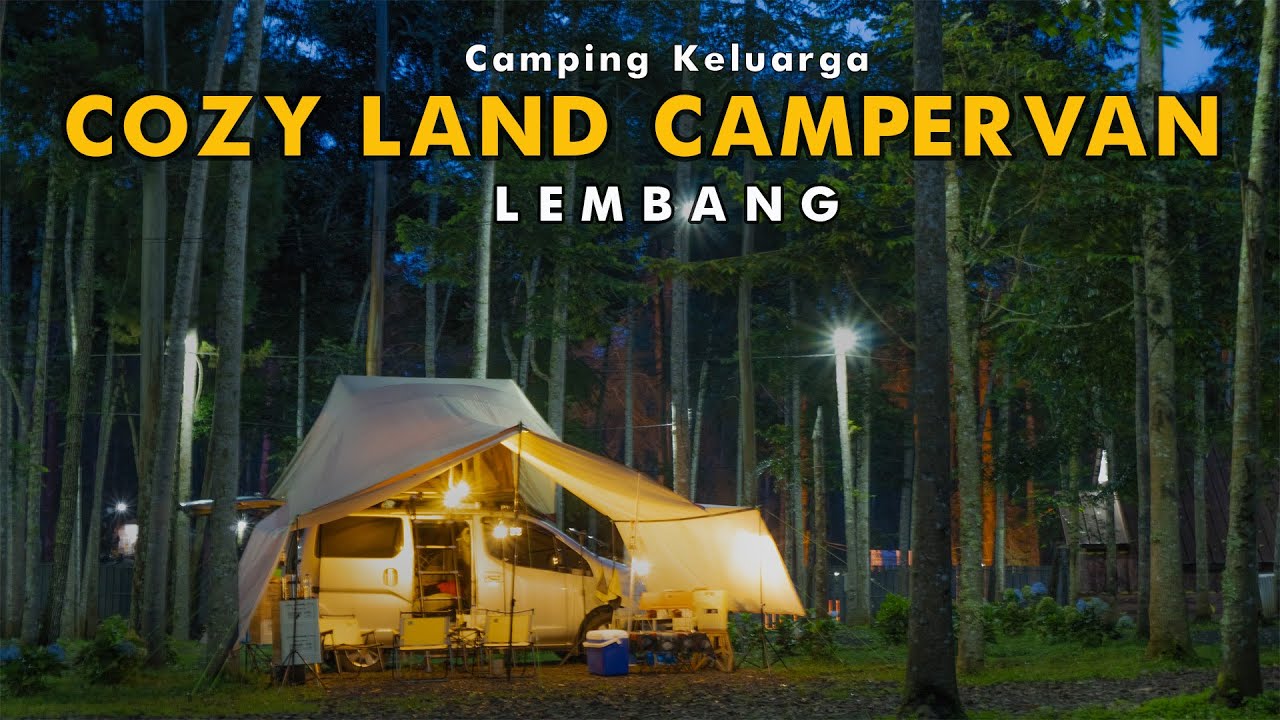 #24 Camping Keluarga di Cozy Land - Lembang | ⚠️ Ada area campervan ...
