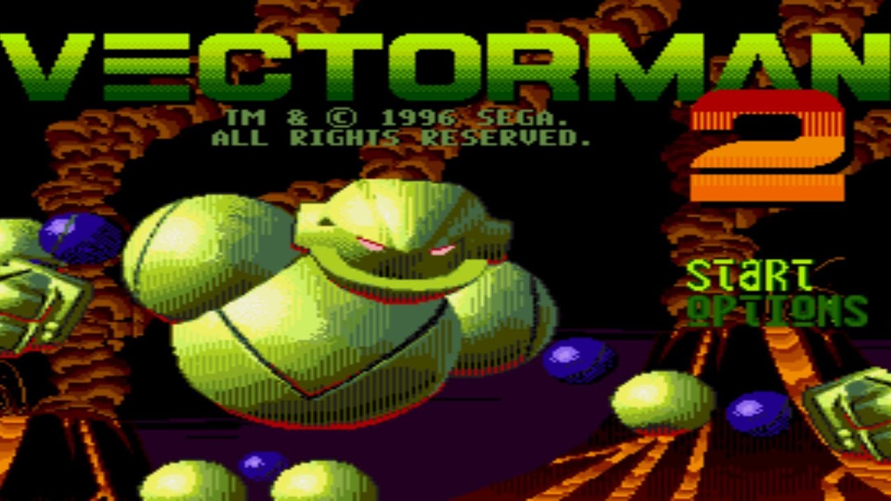 Vectorman 2 (Genesis) All Bosses - YouTube