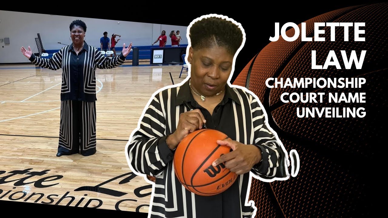 Jolette Law Championship Court Name Unveiling | Assistant Coach USC ...
