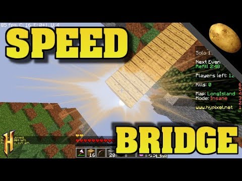 Learning to SPEEDBRIDGE! (Ninja Bridge) - Hypixel - YouTube