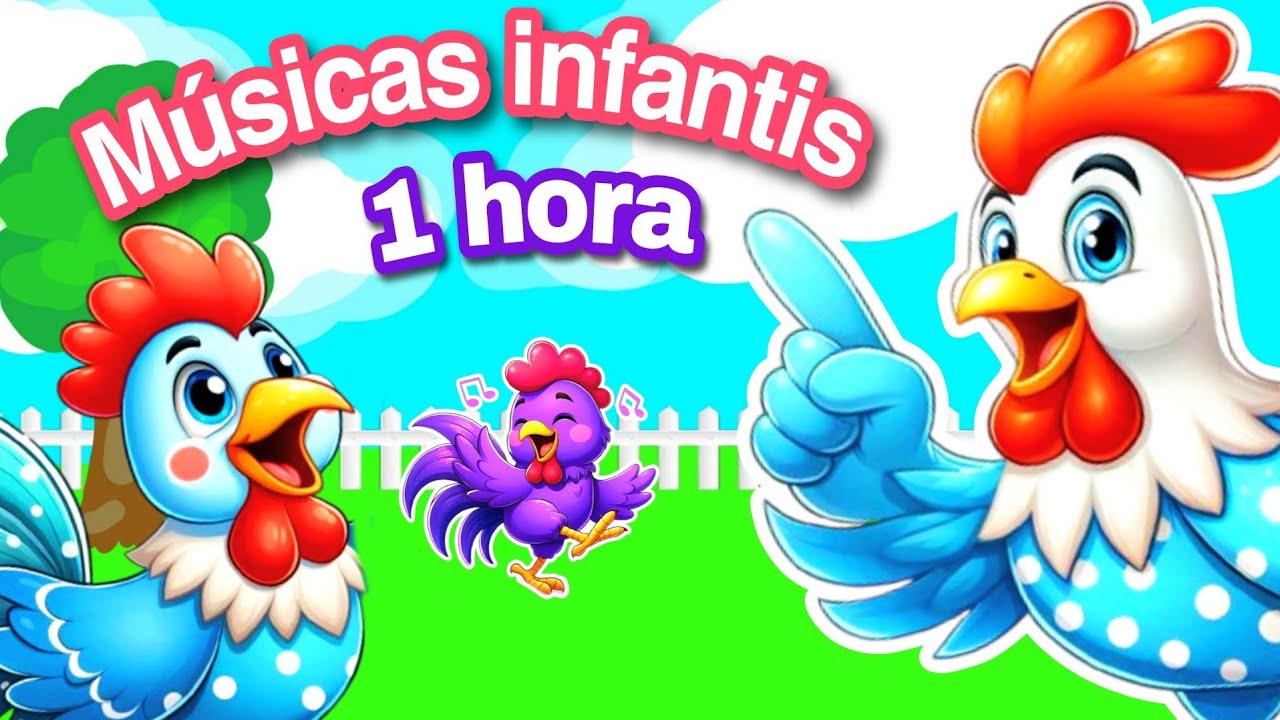 Uma hora de musiquinhas infantis - Musica para criança, Desenho animado ...