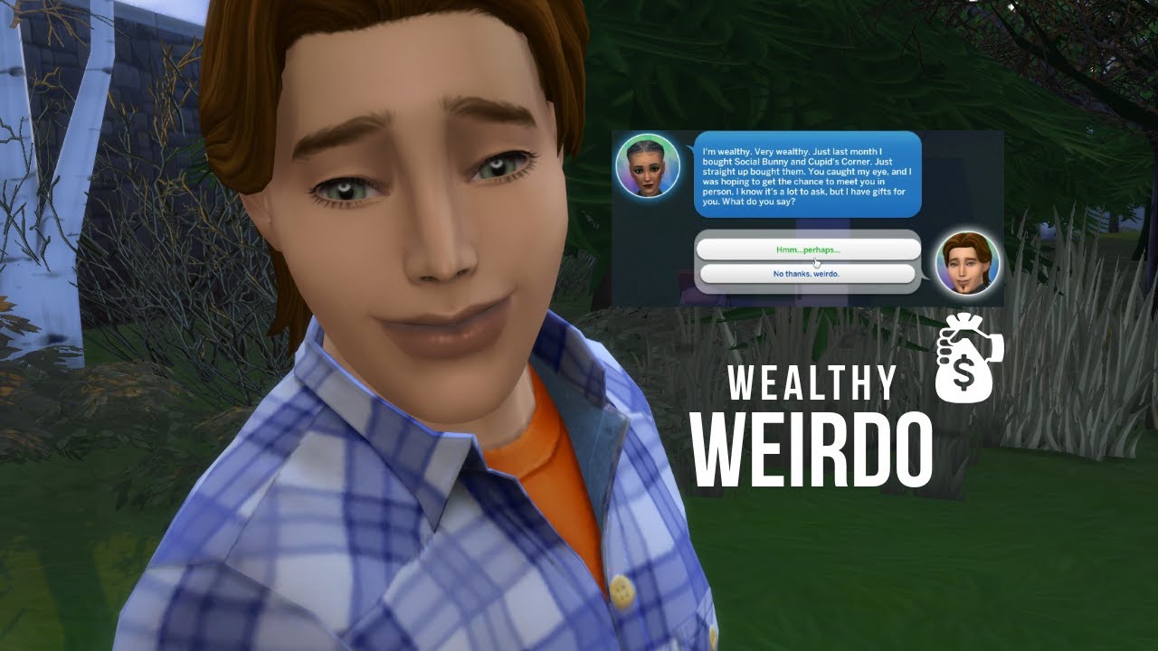 Sims 4 | Super Sim Challenge | Wealthy Weirdo! - YouTube