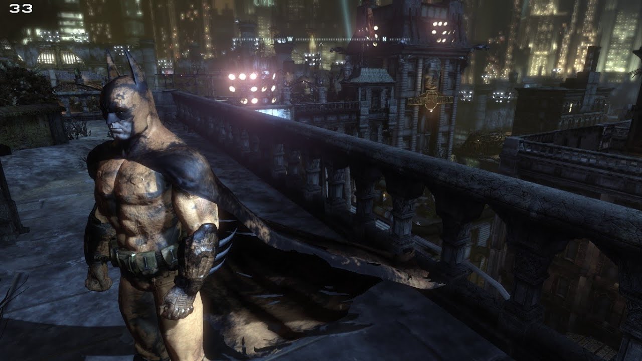 Batman Arkham City - Clayface Fight Damaged Batman Skin MOD - YouTube