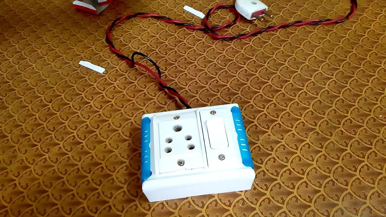 switch socket wiring connection, extension board wiring connection ...