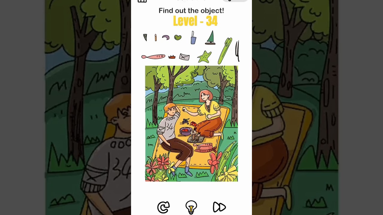 Brain🧠 Out || Level -34 || find out the object! #shorts #yt #braintest ...