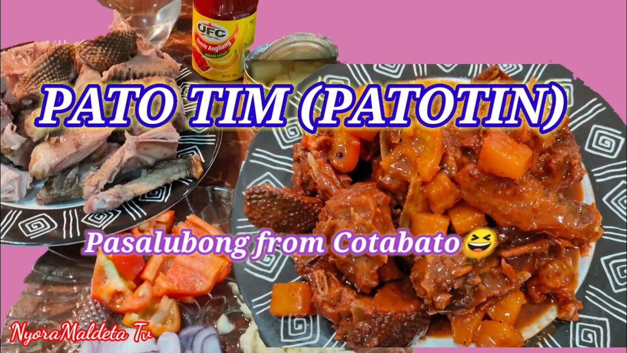 How to cook Pato Tim(Patotin)?! Alaah..NyoraMaldeta Version#Pasalubong ...