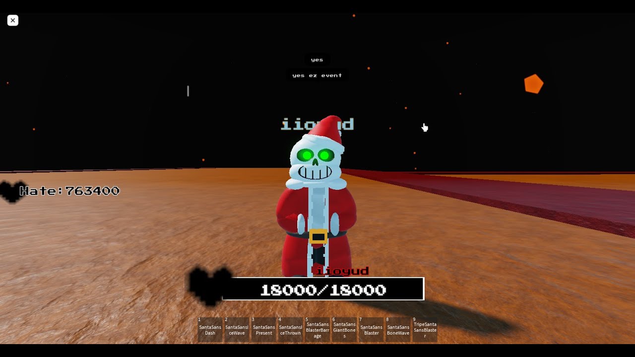 undertale final multiverse dx showcase santa sans - YouTube