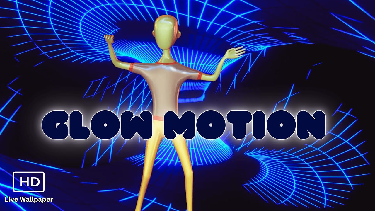 Dancing Party Background / Wallpaper / Screensaver (1 Hour) - Glow ...