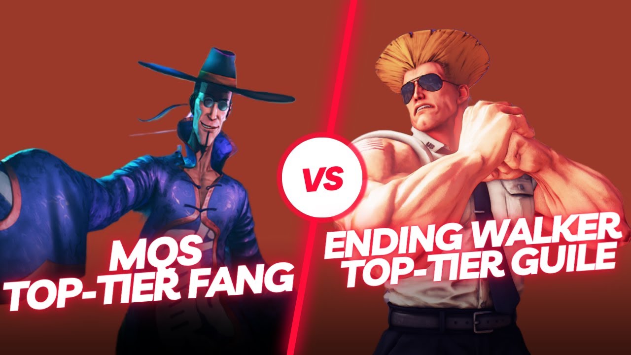 SFV CE MQS (Guile) vs Ending Walker (Fang) Street Fighter 5 Top Tier ...