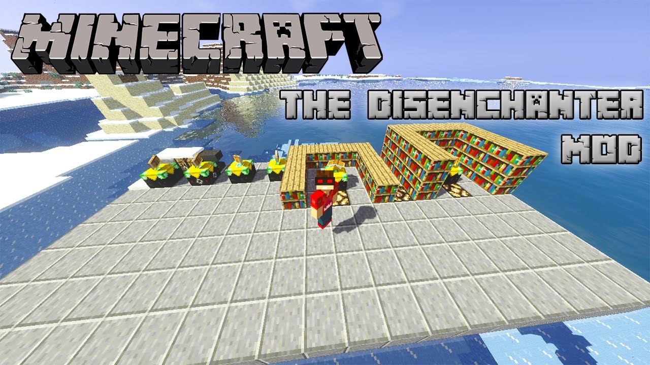 Minecraft | SUPER MESA DE DESENCANTAMIENTO!! - The Disenchanter Mod ...