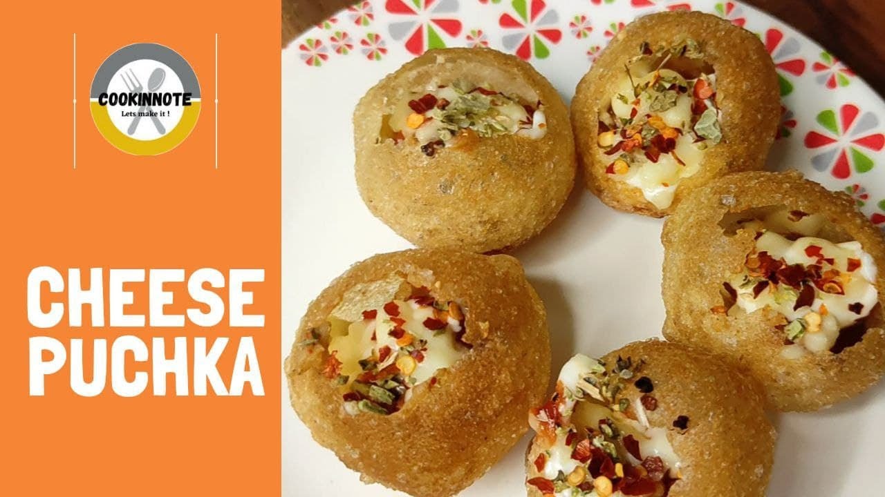Cheese puchka | cheese panipuri | different style puchka - YouTube