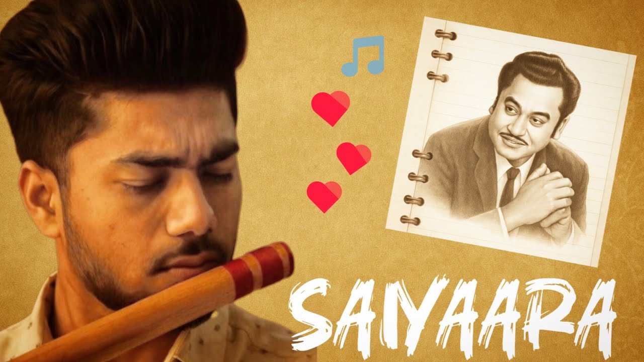 Saiyaara Flute Version 🎶 | Kishore Kumar Vibes | Bollywood Sad Romantic ...